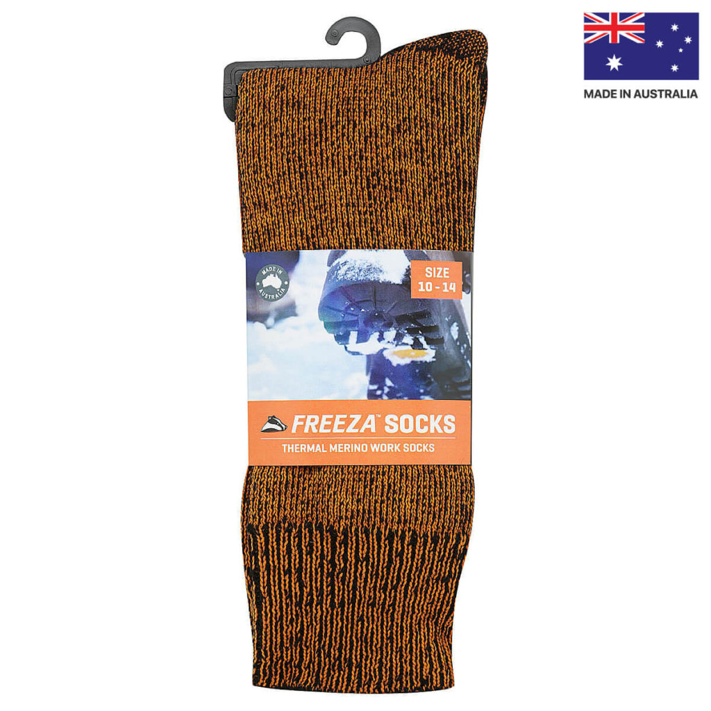 Badger Freeza Thermal Merino Socks - Badger Australia